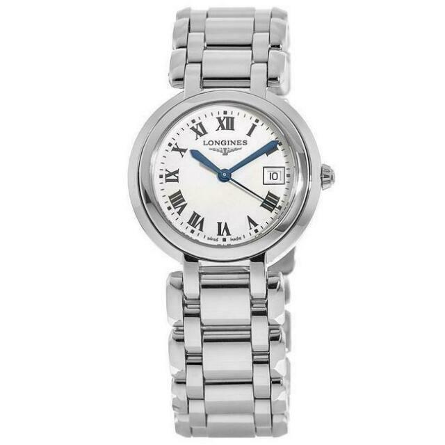 Longines PrimaLuna Silver Women's Watch - L8.112.4.71.6 for sale online ...