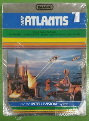 IMAGIC New Atlantis Intellivision Game Complete in Box 1982 CIB | eBay