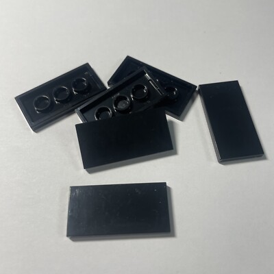 6x LEGO® Fliese Tile 87079 2x4 Tile Schwarz Black Neu New | eBay