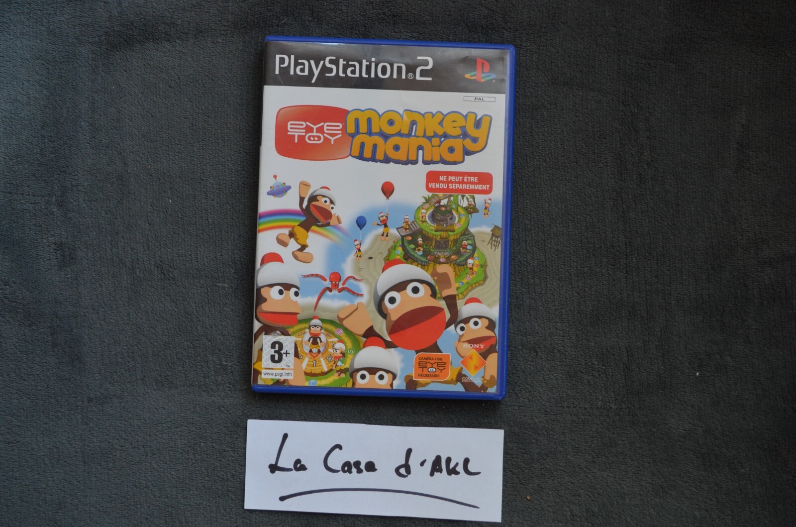 EyeToy : Monkey Mania PlayStation 2 PAL - Prix - Photo - Présentation