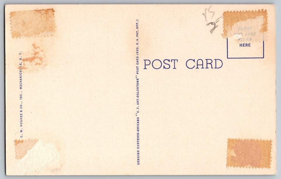 Postcard Cannon Square And Hendrick Hudson Hotel Troy New York C11 | eBay