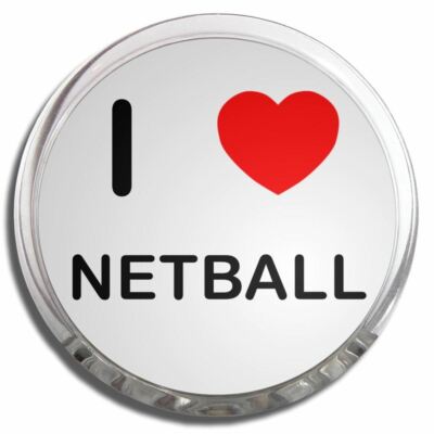 Netball I Love Heart Memo Fridge Magnet Plastic Clip (58mm) | eBay UK