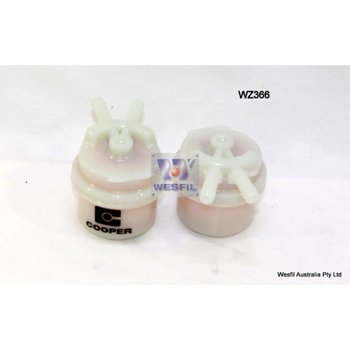 Wesfil Cooper Plastic In-Line Fuel Filter Z366 | eBay