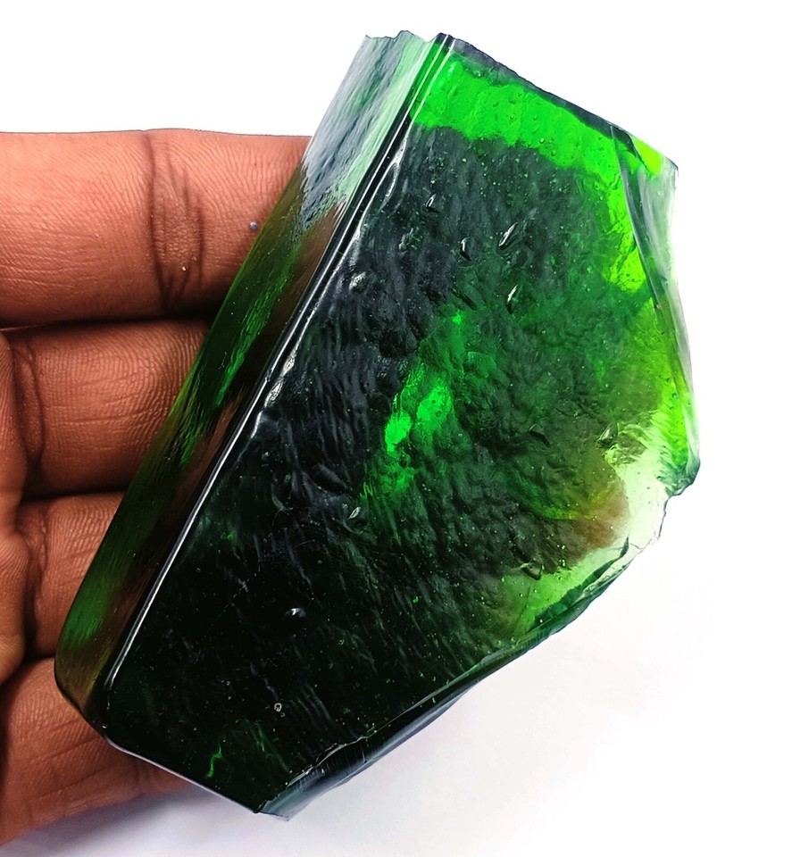 Fantastic Piece 774 Ct Green Moldavite EGL Certified Rough Loose ...
