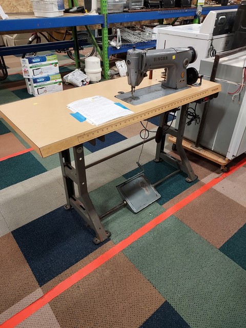 Industrial Sewing Machine SINGER 281-1 Light Leather for sale online | eBay