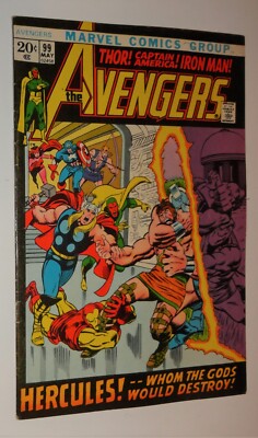 AVENGERS #99 BARRY SMITH CLASSIC HERCULES FINE 1972 | eBay