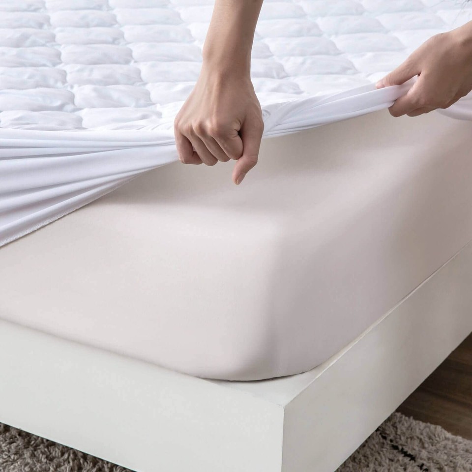 Quilted Waterproof RV Short Queen Mattress Protector Pad (60 Wx75 L ...