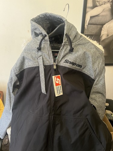 SNAP ON TOOLS 100TH ANNIVERSARY RA HOODED JACKET INSULATED WINTER COAT ...