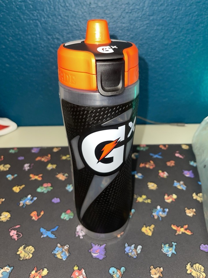 Gatorade GX Black 30 oz Sports Water Bottle – Reusable Hydration Bottle ...
