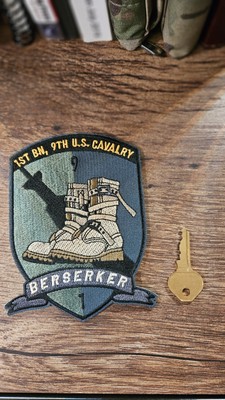 B Company, 1st Battalion, 9th Cavalry Regiment hook & loop Patch ( 1-9 CAV ) | eBay