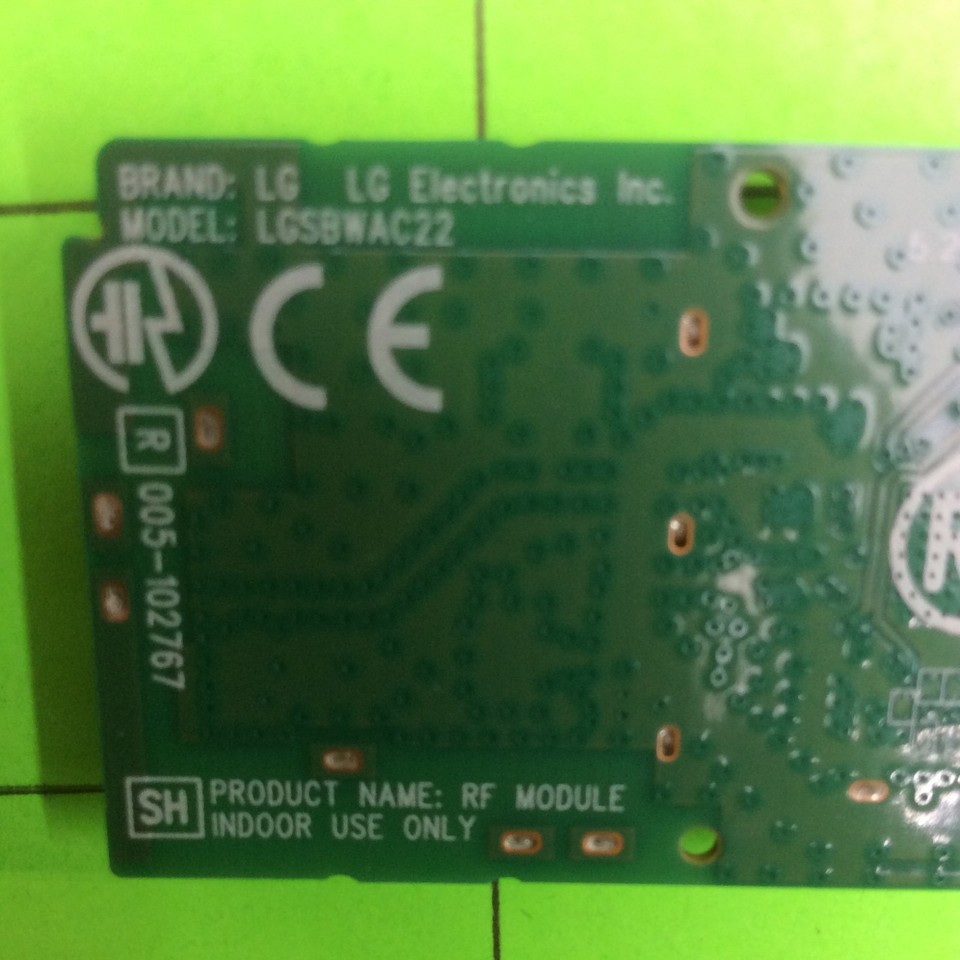 LG 70UQ7070ZUD TV Television Network Card LGSBWAC22 | eBay