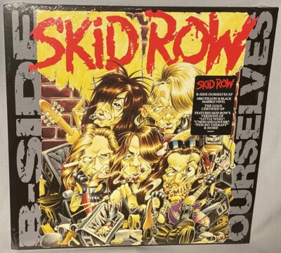 LP SKID ROW B-Side Ourselves EP (YELLOW/BLACK Vinyl, RSD BF 2023) NEW ...