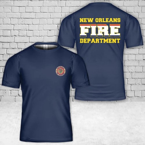 New Orleans, Louisiana, New Orleans Fire Department T-Shirt 3D | eBay