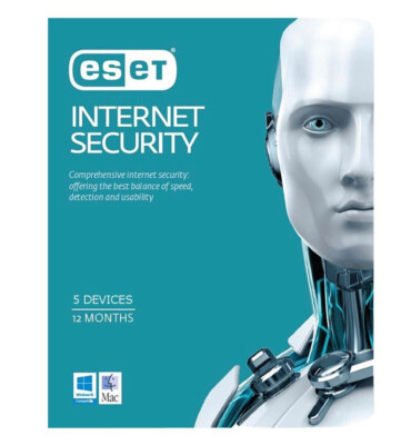 Eset Internet Security - 1 Year - 5 Devices | eBay