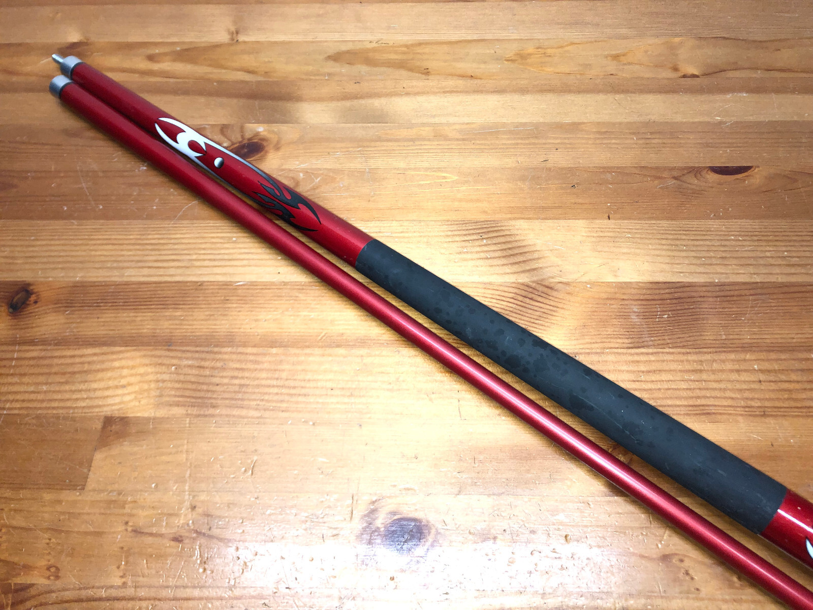 Sportcraft Fiberglass Graphite Pool Cue Two-Piece | eBay