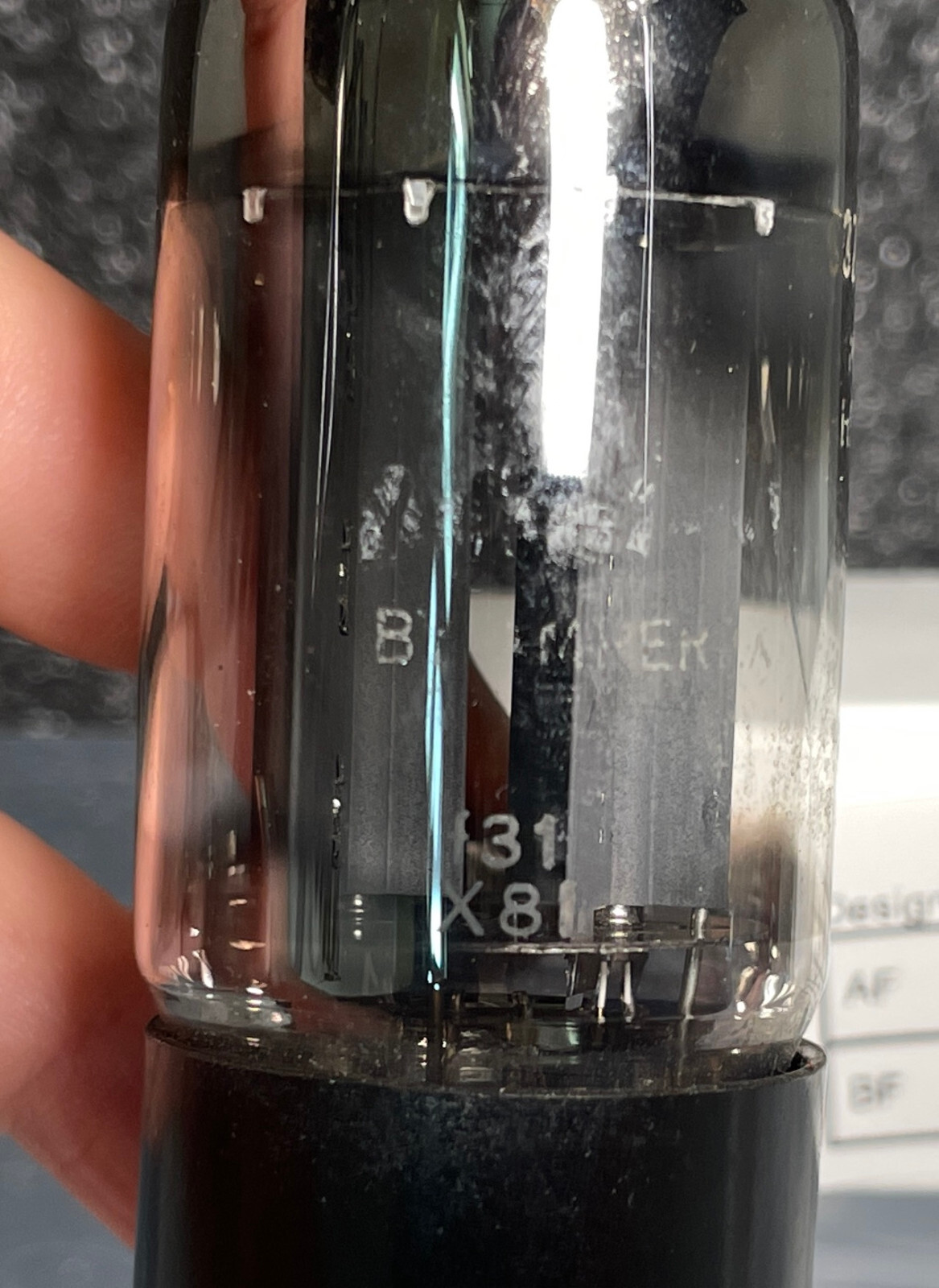 Amperex GZ34 / 5AR4 1958 Sittard #606 Full Wave Rectifier Tube Vintage ...