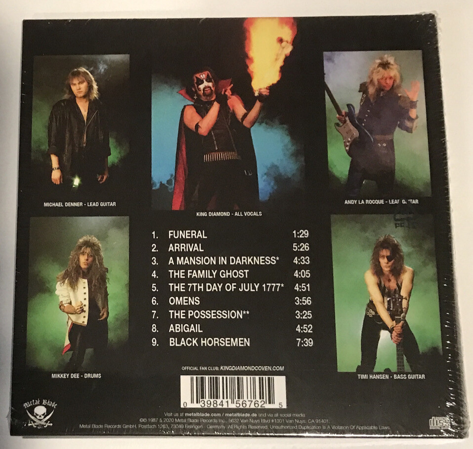 King Diamond – Abigail CD 2020 Metal Blade - 3984-15676-2 [Gatefold ...