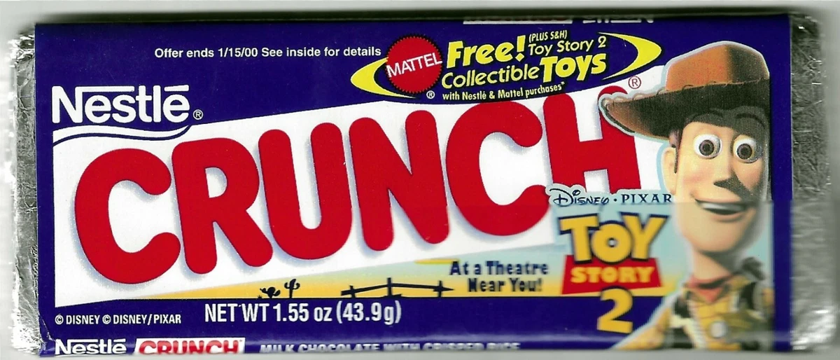 Crunch Candy Bar Wrapper