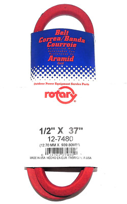 7480 Rotary Aramid Belt Compatible With Ariens 72108, 07210800, 72108 ...