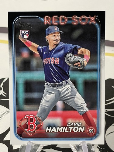 2024 Topps Series 1 David Hamilton #202 Rookie Red Sox | eBay