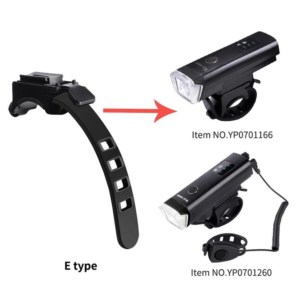 Bike/Bicycle Cycle Head Light Holder Adaptor Bicycle Front Lamp Bracket ...