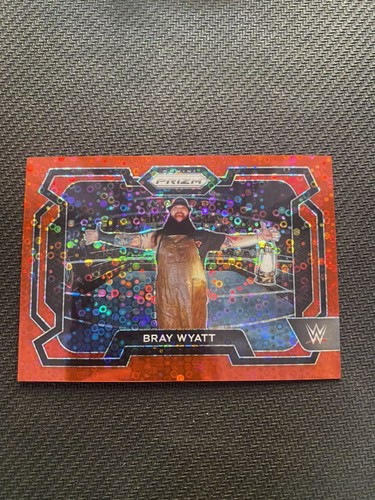 2024 Panini Prizm WWE - Red Under Card Prizm #16 Bray Wyatt /99 B259 | eBay
