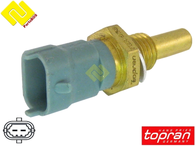 Topran 722633 Coolant Temperature Sensor 0281002209 1338.f9 96868950 ...