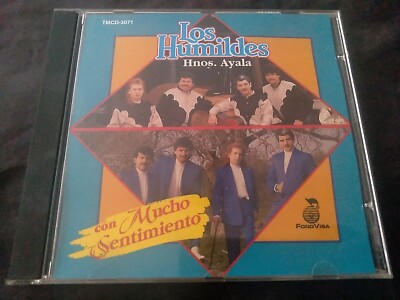 CD-LOS HUMILDES HNOS.AYALA-CON MUCHO SENTIMIENTO-1996 FONOVISA-COMO ...