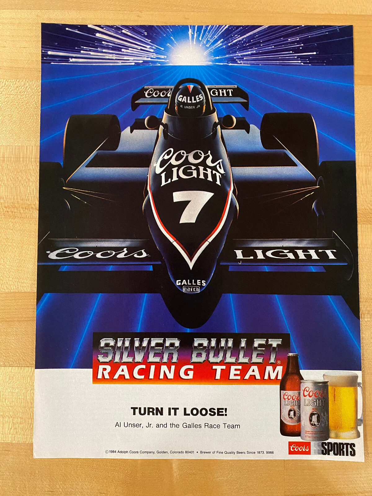 Silver Bullet Race Car