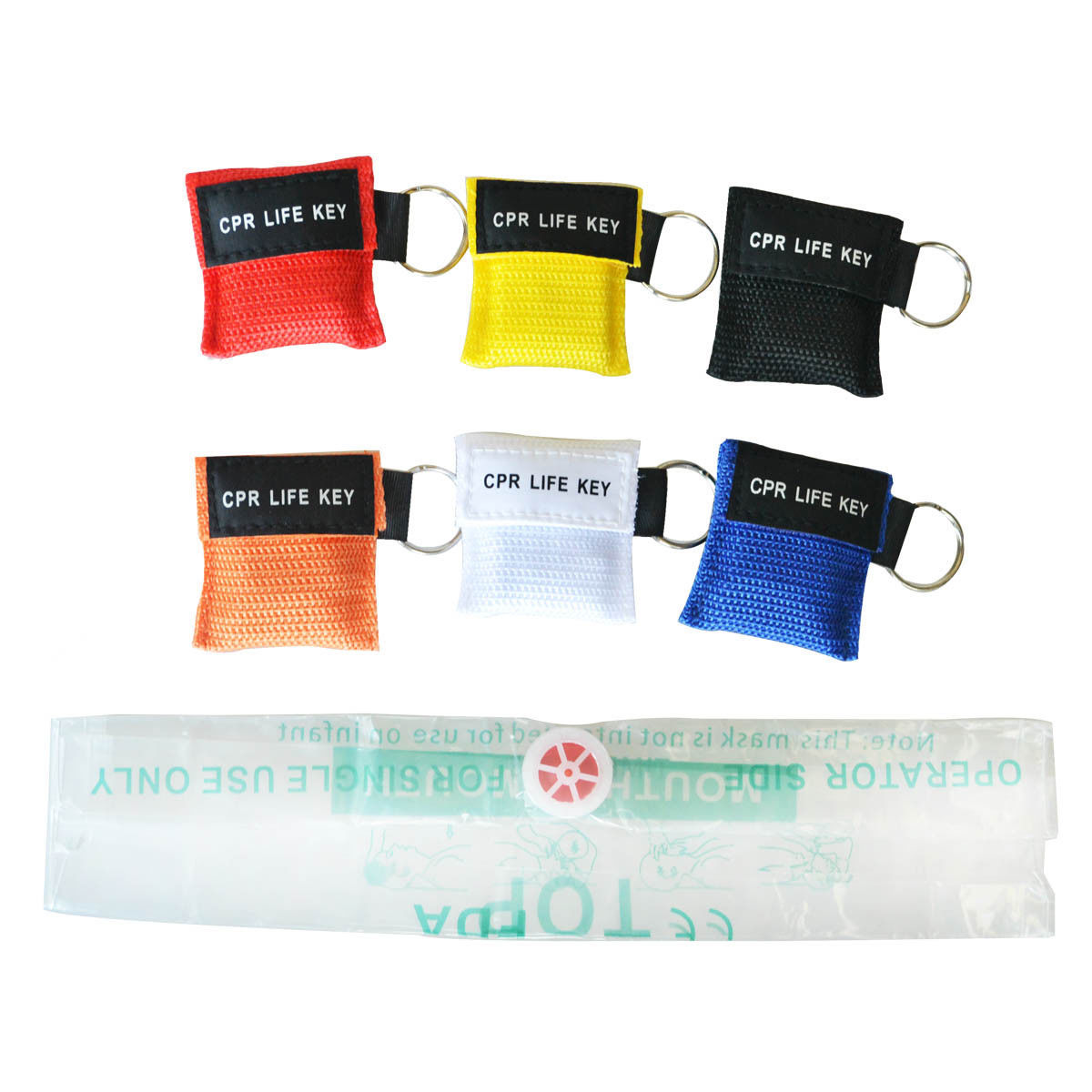 Chaleco Salvavidas Elysaid 100 Unids/pack Llavero De Barrera De RCP Con ...