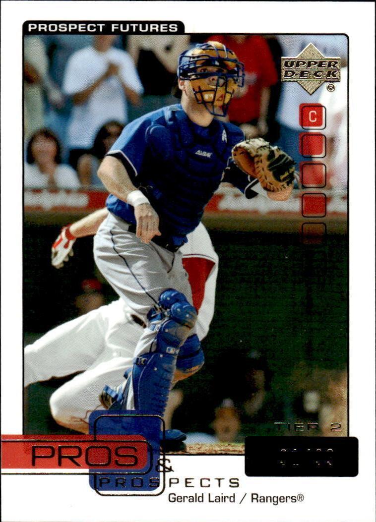 2005 Upper Deck Pros & Prospects - Prospect Futures Gerald Laird #169 ...
