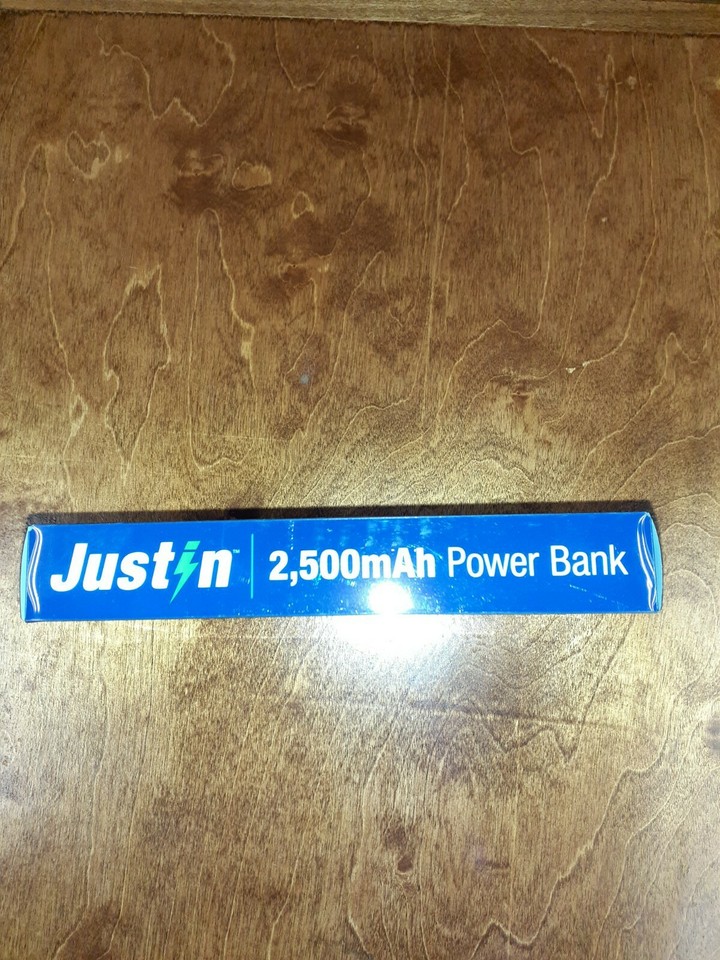 Justin 2,500 mAh Power Bank - New | eBay