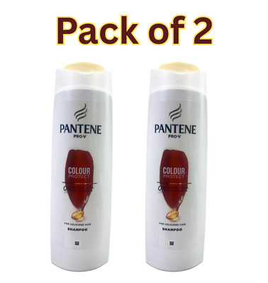 Pantene Pro-V Colour Protect Shampoo for Coloured Hair 400mL (2-Pack ...