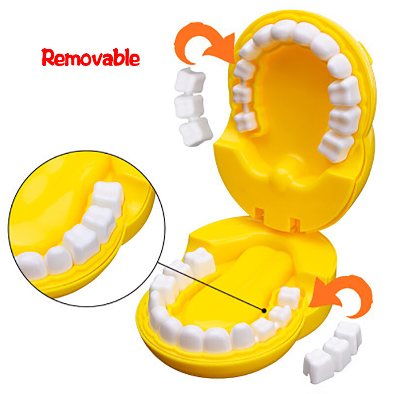 4pcs Kids Pretend Play Toy Dentist Check Teeth Model Set Educational ...