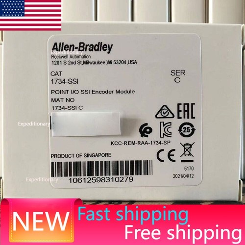 Allen-Bradley 1734-SSI SER C POINT I/O Encoder Input Module AB US Free ...