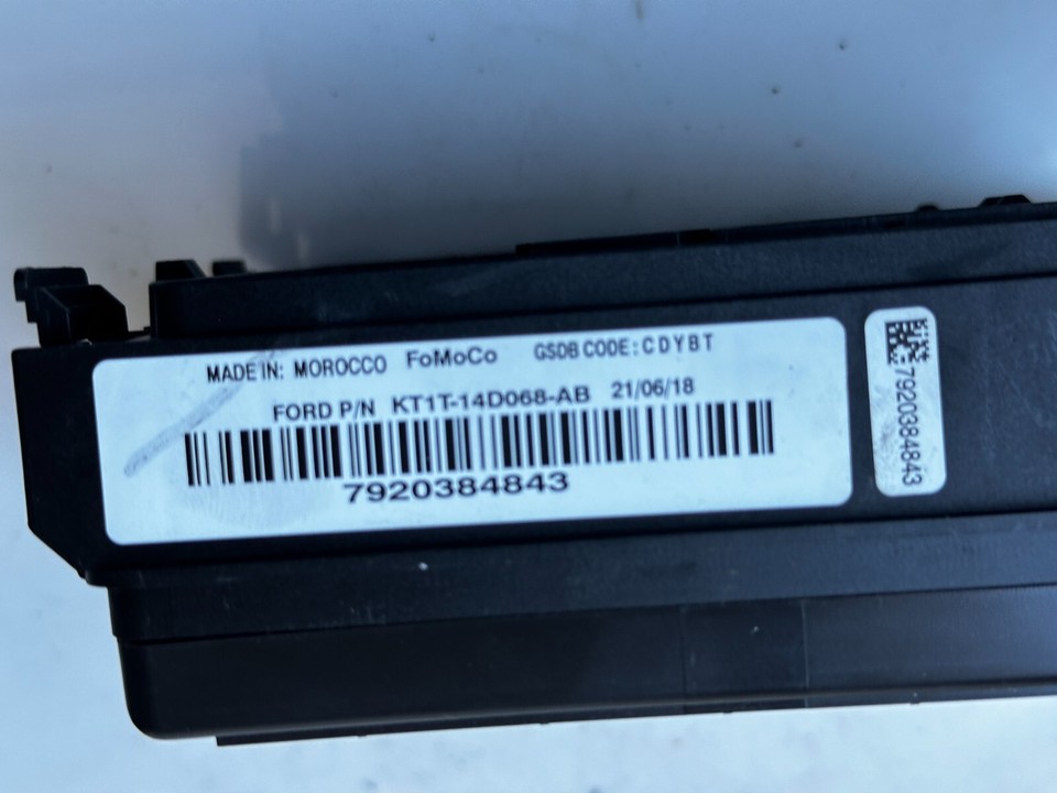2019 - 2023 Ford Transit Fuse Box Relay Control Module Unit KT1T-14D068 ...