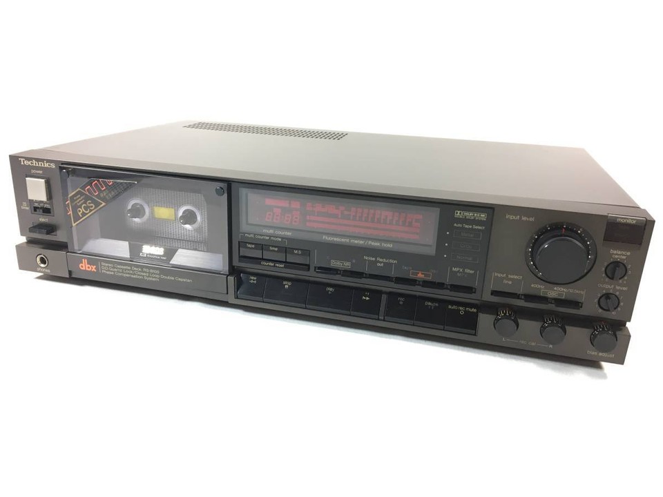 Rare TECHNICS RS-B100 Cassette Deck Audio Working Confirmed Used | eBay