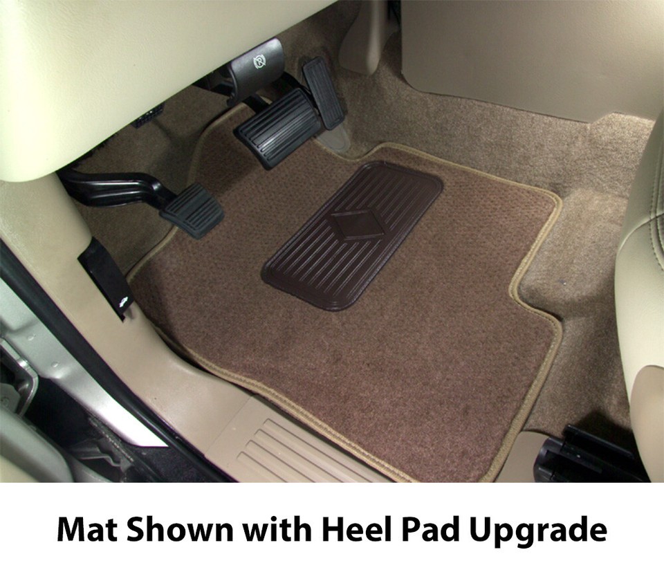 Color Coordinated Driver Side Heel Pad Upgrade for Avery's Floor Mats ...