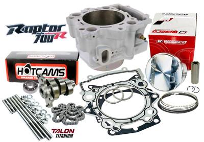 06-08 Raptor 700 Top End Rebuild Kit Stage 1 Cam Stock Bore Cylinder ...
