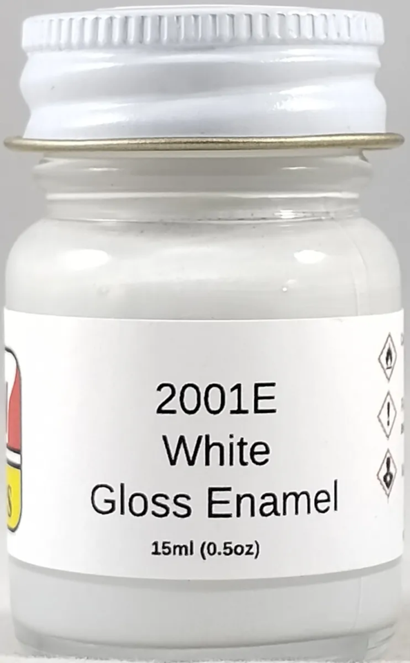 MCW Finishes 2001E White Enamel Model Paint for Auto | eBay
