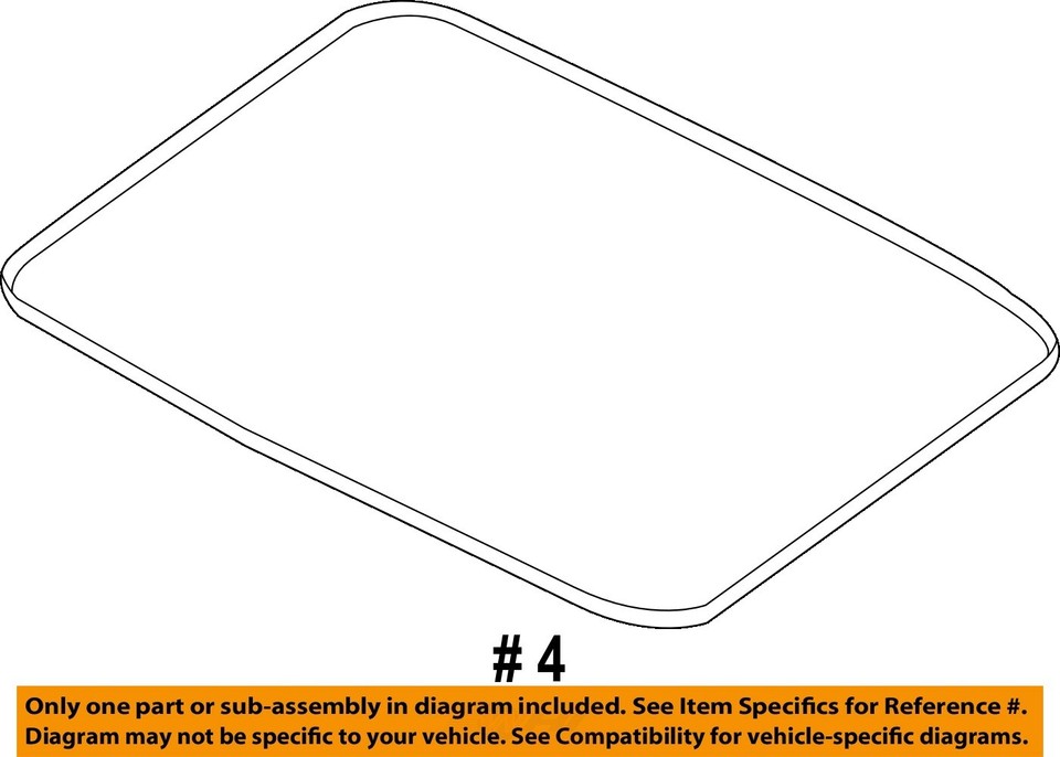 BMW OEM 08-16 X6 Sunroof-Weatherstrip Weather Strip Seal 54107245551 | eBay