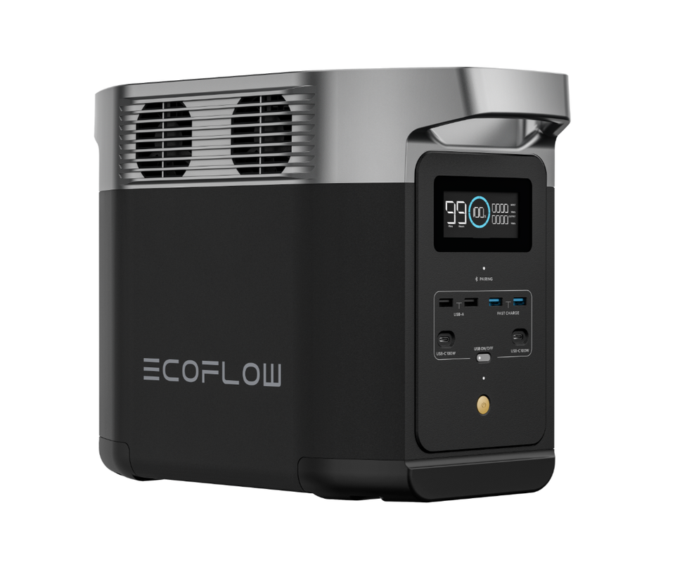 EcoFlow DELTA 2 1024Wh LFP Portable Power Station for Indoor/Outdoor ...