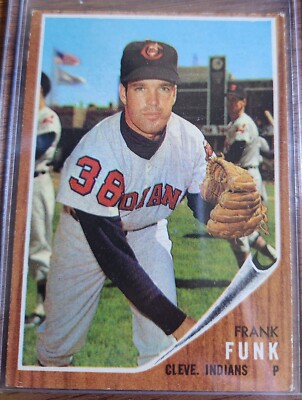 1962 Topps #587 Frank Funk SP | eBay