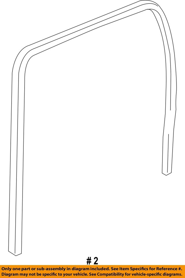 GM OEM BACK DOOR-Weatherstrip Seal on Body 19259359 | eBay