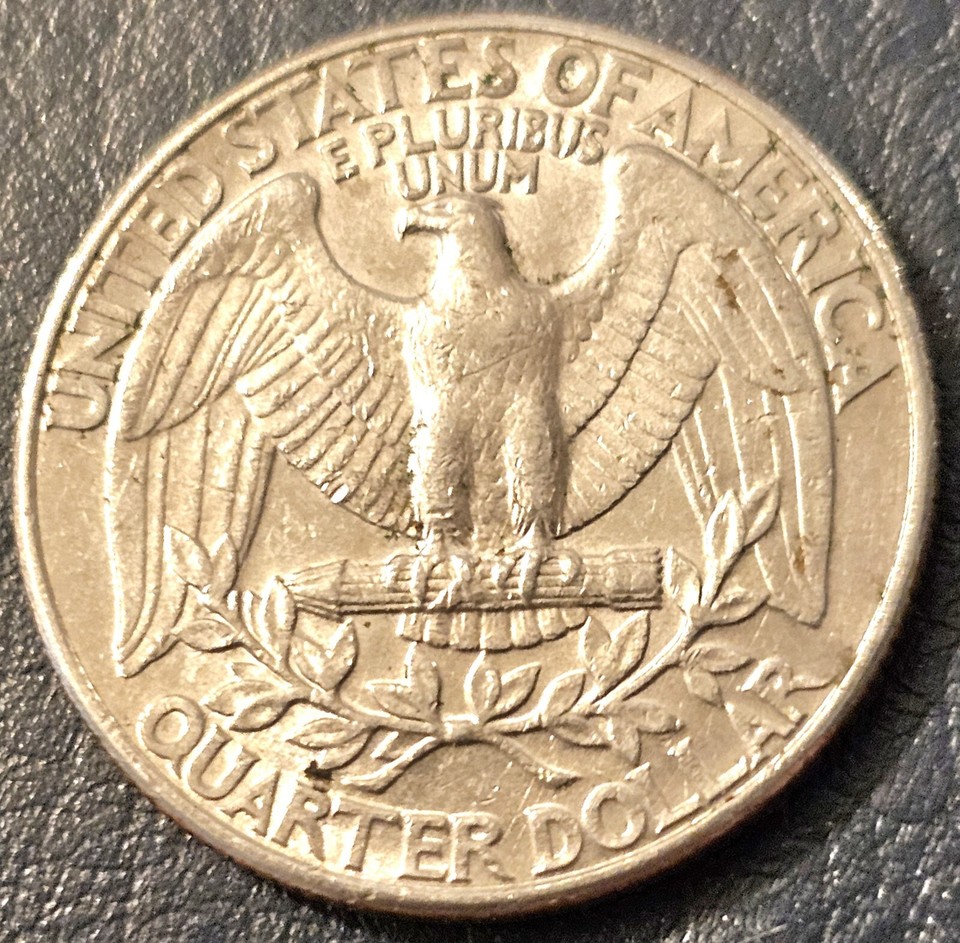 1987 D Mint Mark, Washington Quarter, Great Condition, Rare Beautiful ...