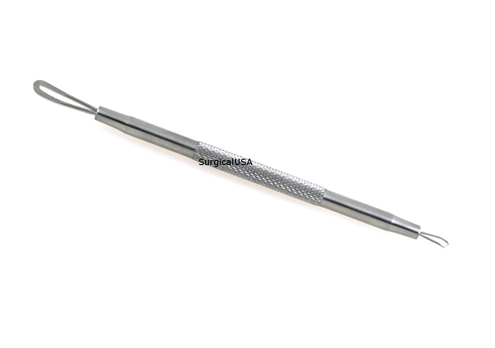 Comedone Extractors Double End Blackhead Whitehead Remover Facial Tools ...