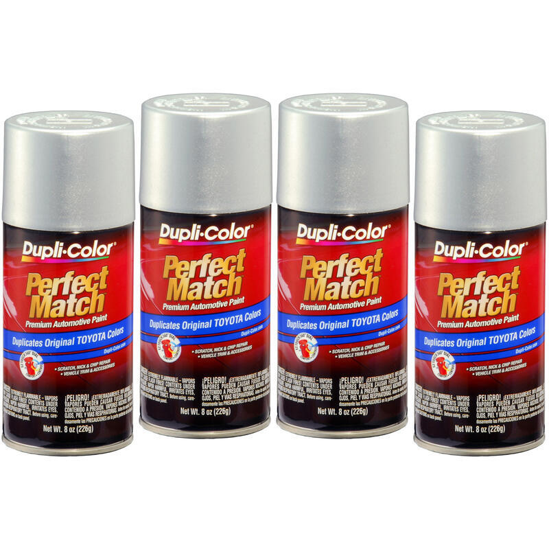 Duplicolor BTY1615 (4-Pack), Aerosol Paint for Toyota 1D4, Metallic ...