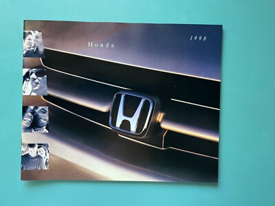 Vintage Auto Sales Brochure: 1998 Honda, full line | eBay