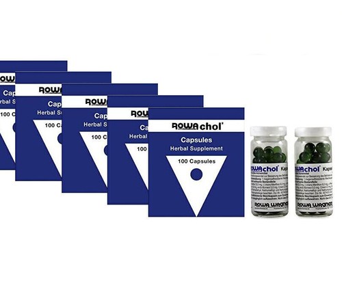Rowachol up 100 Capsules Helps dissolve, prevent Gallstones formation ...