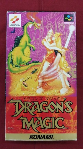 Super Famicom Software Model Dragon S Magic Konami Ex611 | eBay